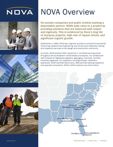 NOVA Engineering and Environmental - American Council of Engineering ...