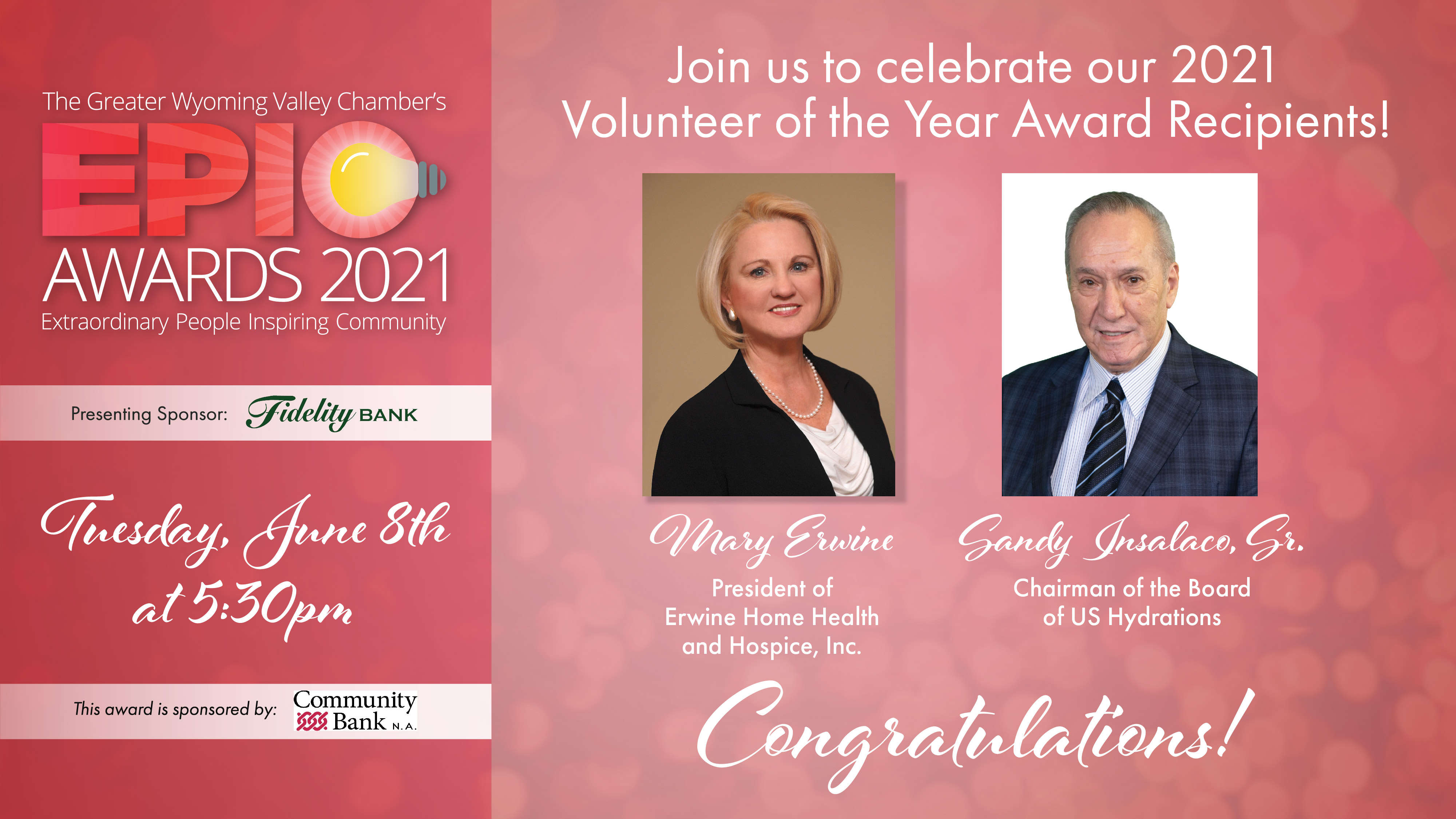 Meet Our 2021 Volunteers of the Year: Mary Erwine & Sandy Insalaco ...